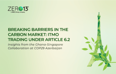 Article: Breaking Barriers in the Carbon Market: ITMO Trading under ...